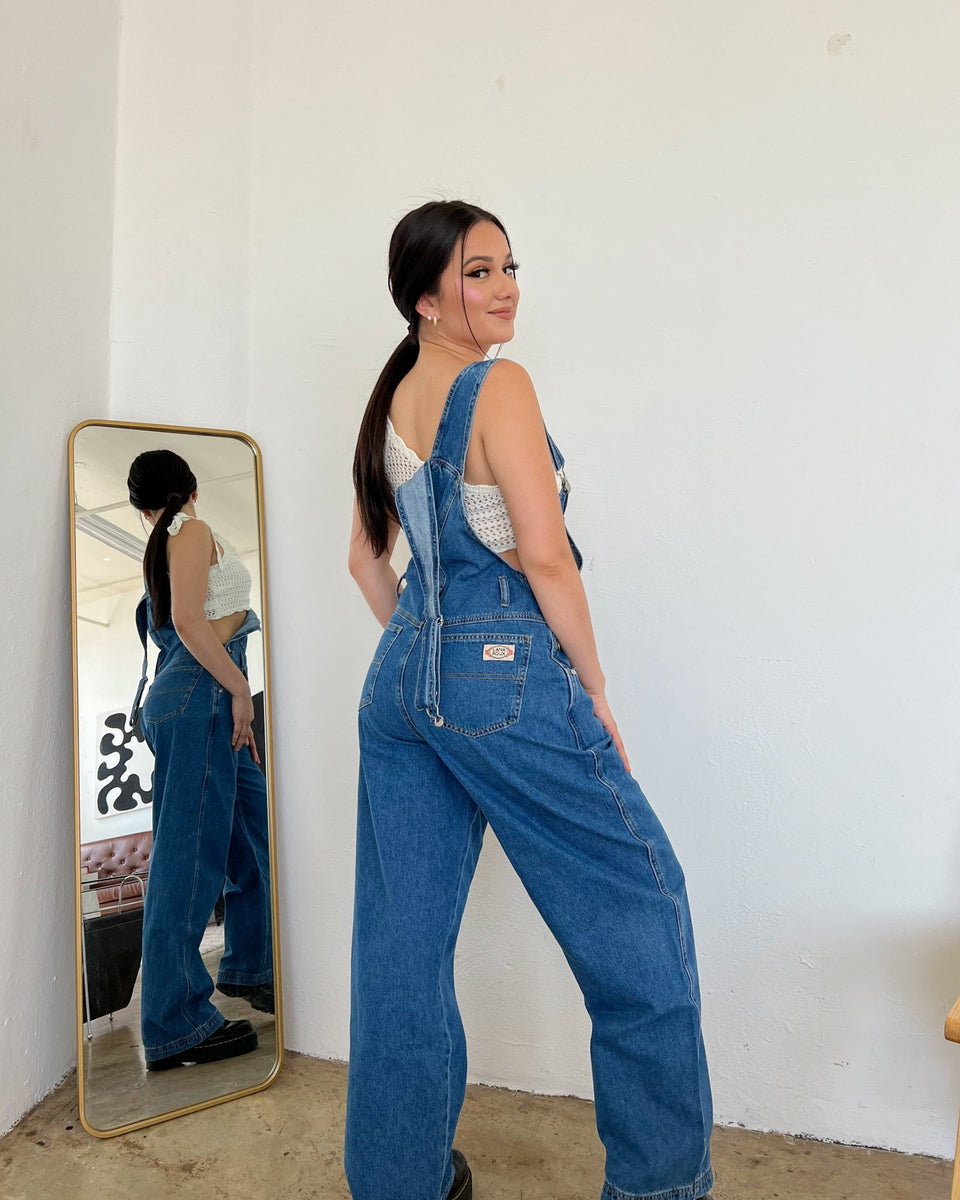 RESTOCKED: Donna Straight-Leg Denim Overalls – Marmol Boutique